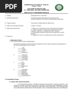 Program Outcomes and Learning Outcomes | PDF | Learning | Educational ...