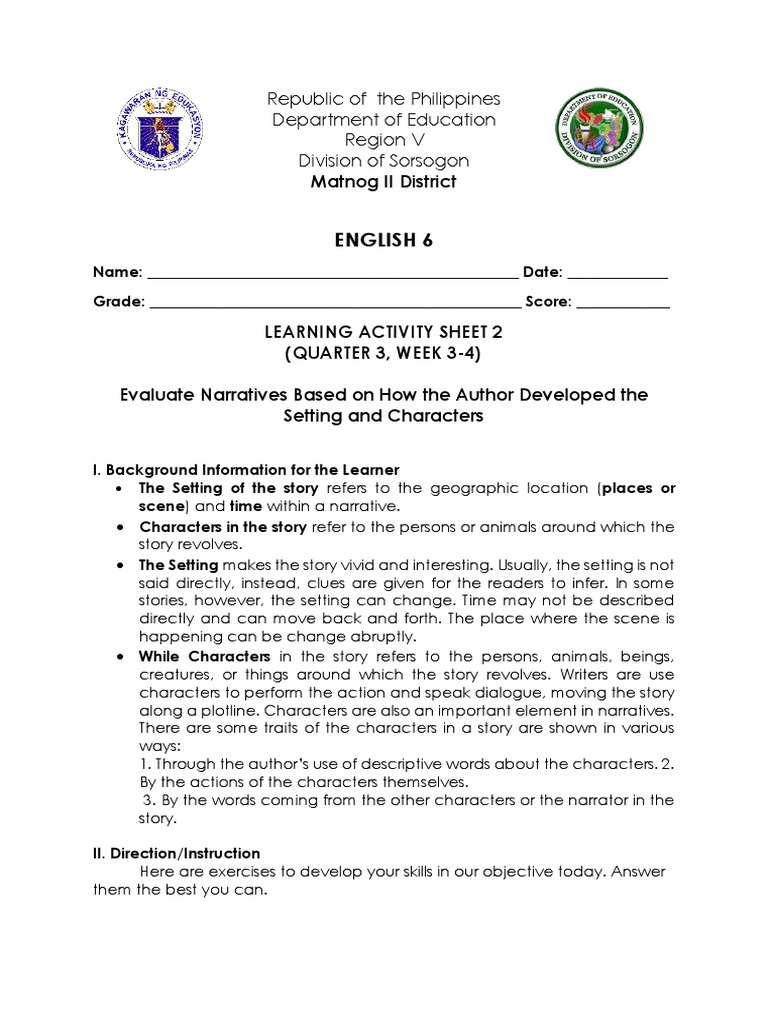 Evaluating Narratives | PDF | Narrative