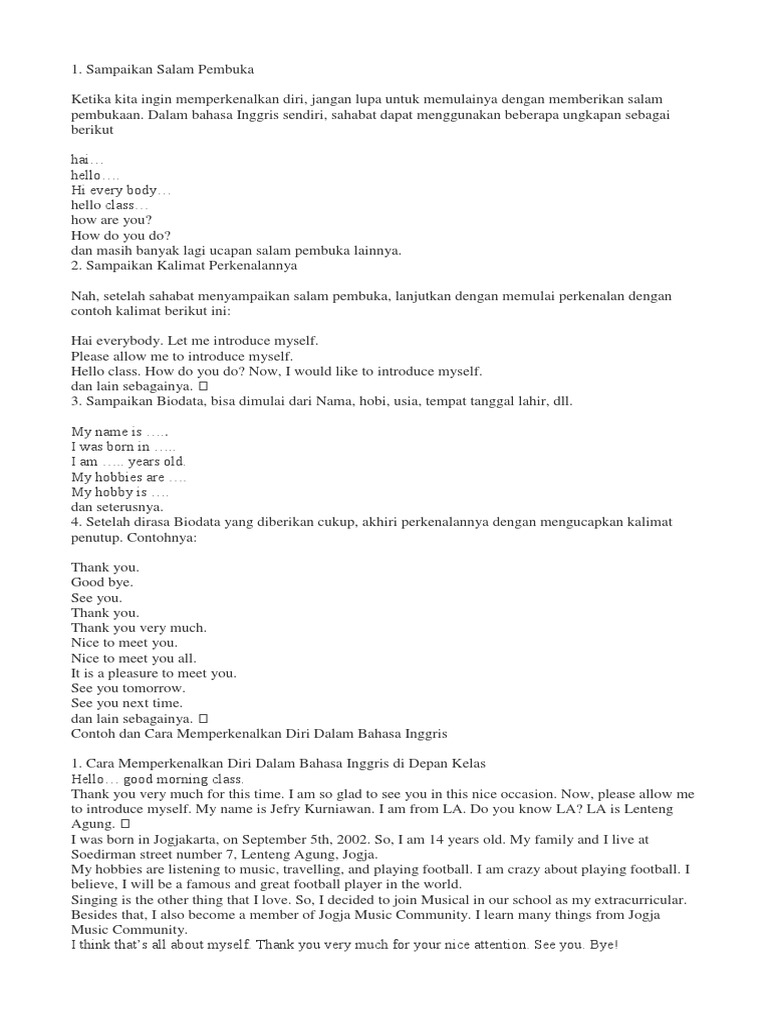 BAHASA INGGRIS Ringkasan Materi SMA PDF | PDF | Syntax | Language Mechanics