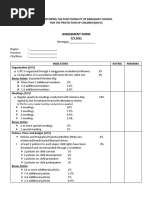 BCPC Functionality Assessment Form | PDF