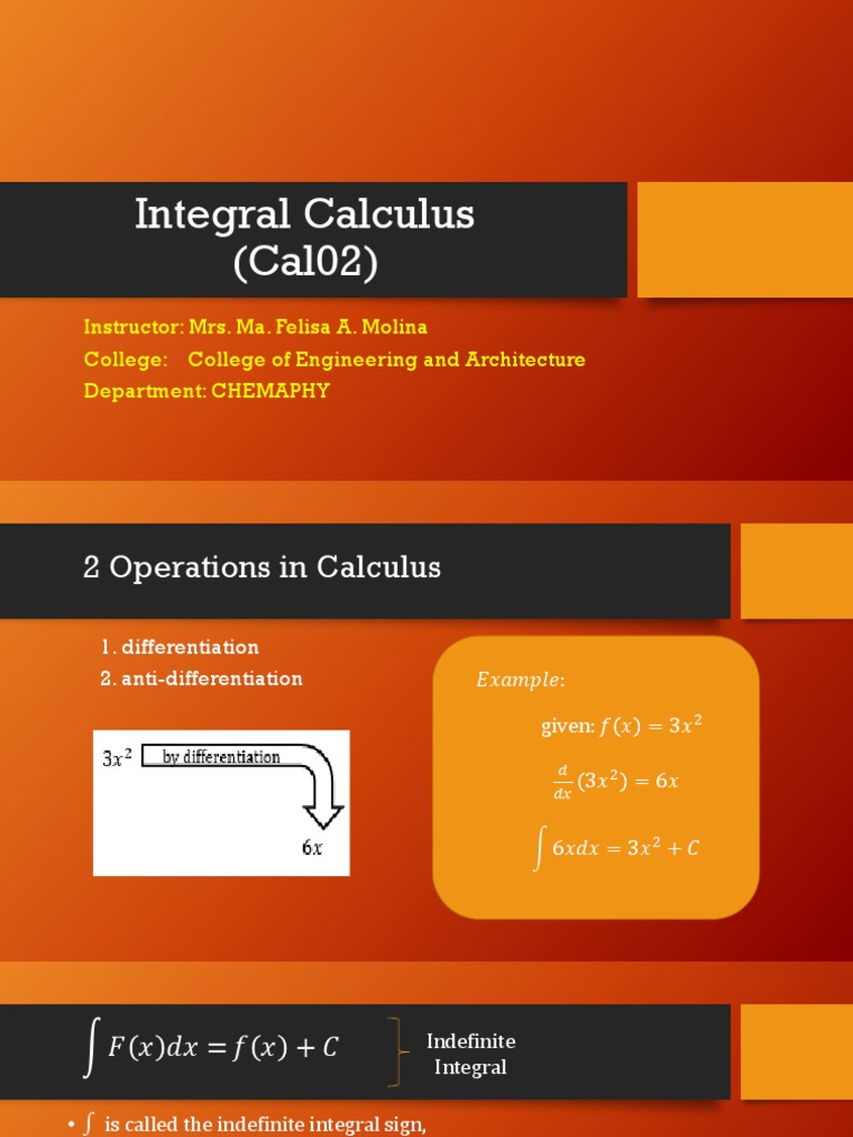 Lesson 1 Basic Formulas | PDF | Integral | Derivative
