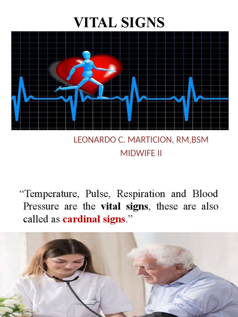 Vitalsigns 180617200506 | PDF | Respiratory System | Pulse