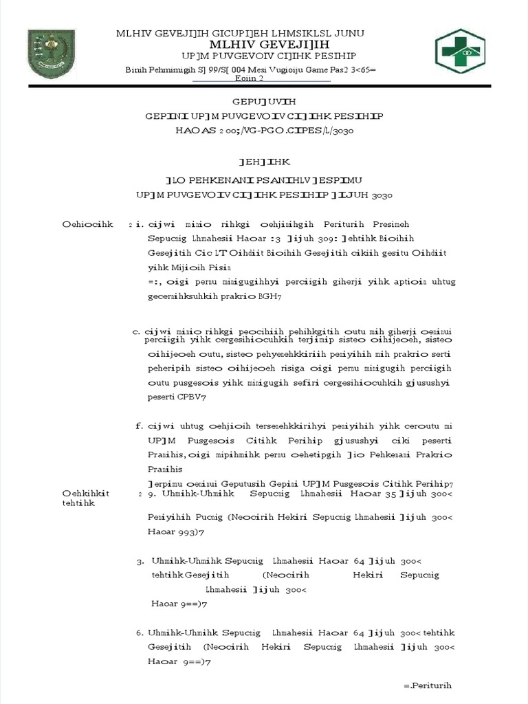 PDF Contoh SK Tim Prolanis - Compress | PDF