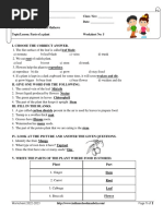 Formal Letter Writing - Grade 4 | PDF | Human Communication