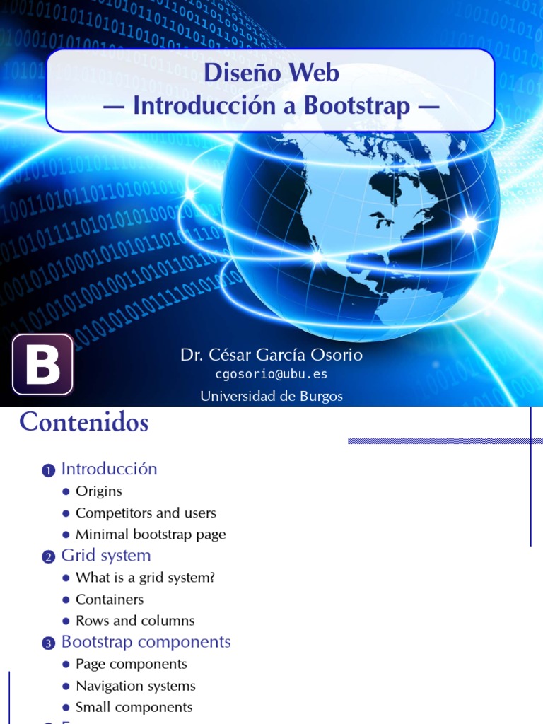 5bootstrap En V1 Pdf Bootstrap Front End Framework Computing 