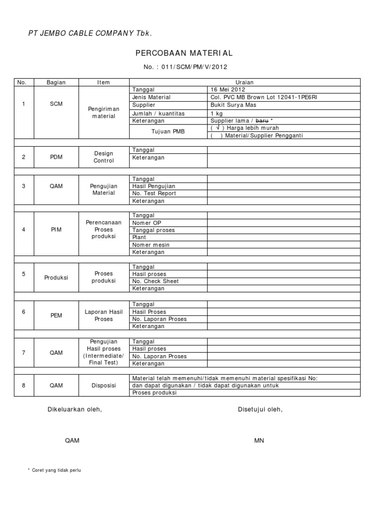 011 - Col PVC Brown BSM | PDF
