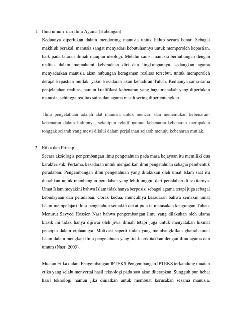 Materi Presentasi Aik | PDF