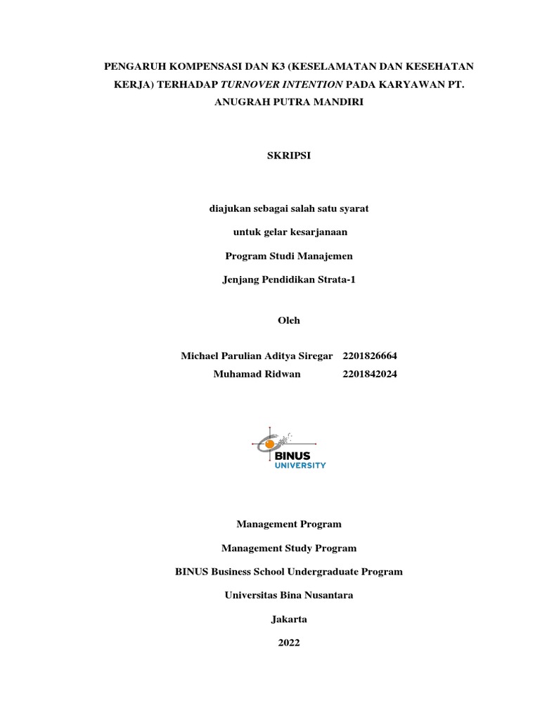 Print Skripsi PDF | PDF