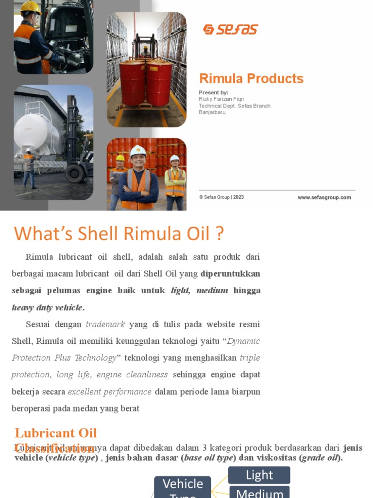 Presentation Rimula Product | PDF | Motor Oil | Liquids