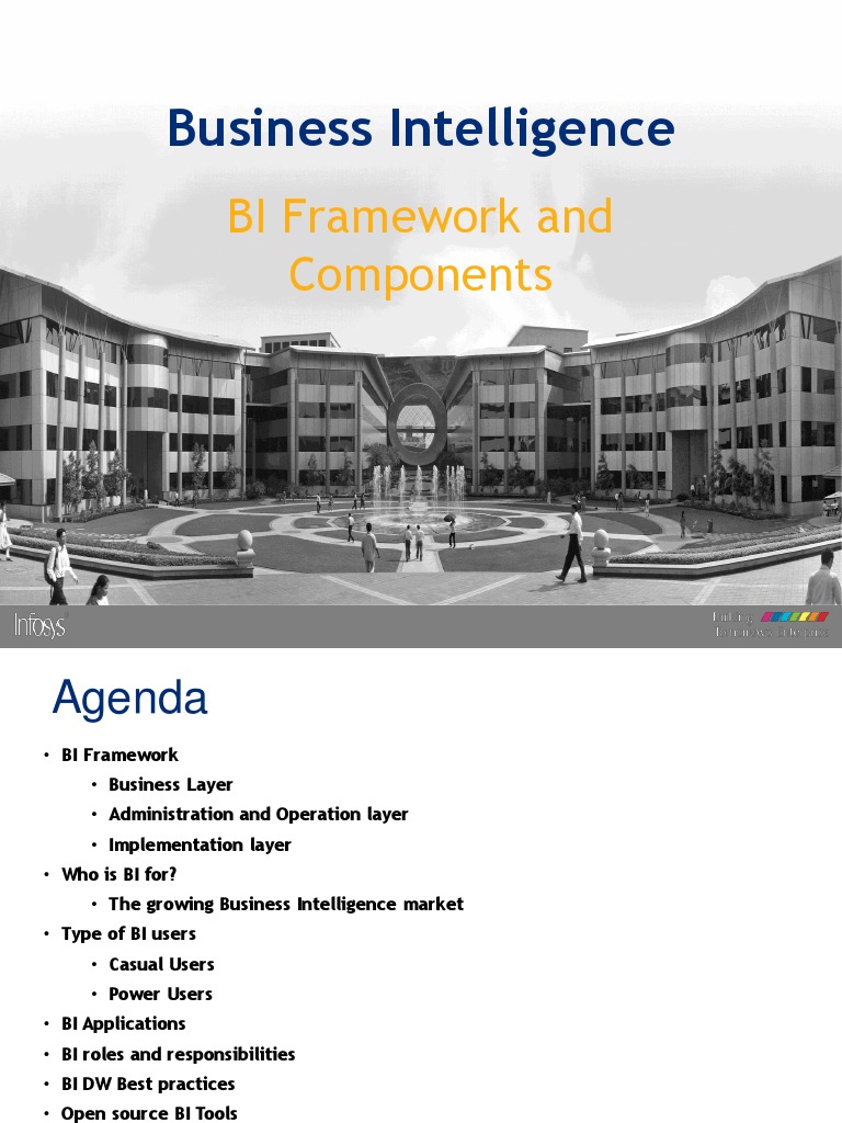05-BI Framework and Components | PDF | Business Intelligence | Metadata