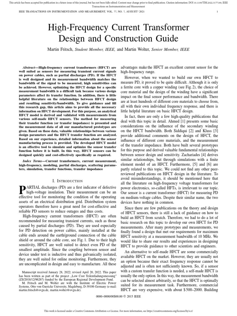 Main PDF | PDF | Transformer | Inductance
