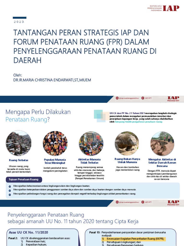 Operasionalisasi FPR Di Daerah Menurut Permen 152021 | PDF