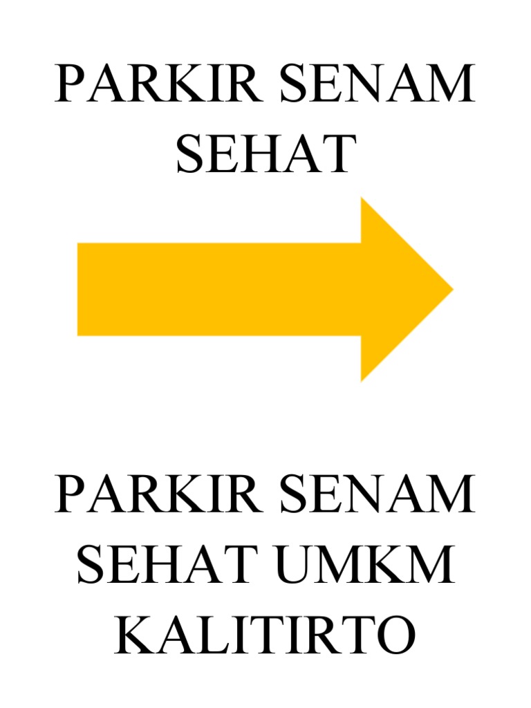 Tulisan Untuk Senam Sehat | PDF