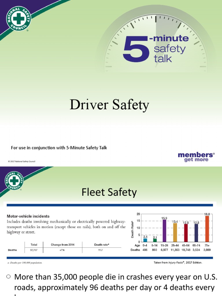 Driver Safety Presentation | PDF | Driving | Vehicles