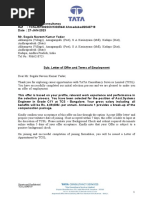 TCS Offer Letter PDF | PDF | Arbitration | Intellectual Property