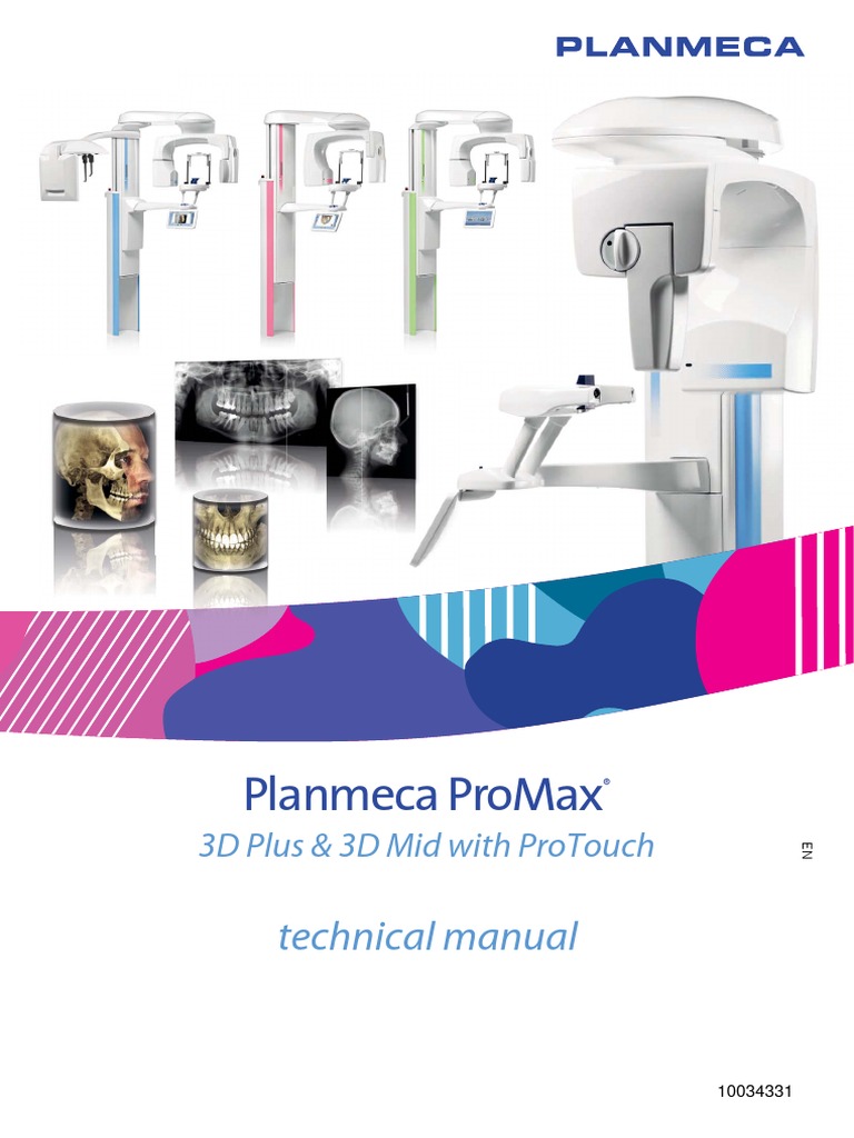 Planmeca Promax: Technical Manual | PDF | X Ray | Vacuum Tube