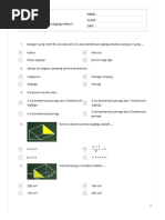 Soal Matematika Kelas 4 - Bangun Datar (Alvaro) | PDF