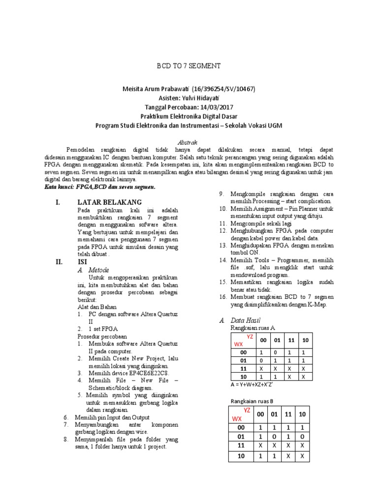 BCD TO 7 SEGMENT | PDF