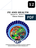 Grade 12 Cheerdance Module | PDF | Cheerleading | Animal Locomotion