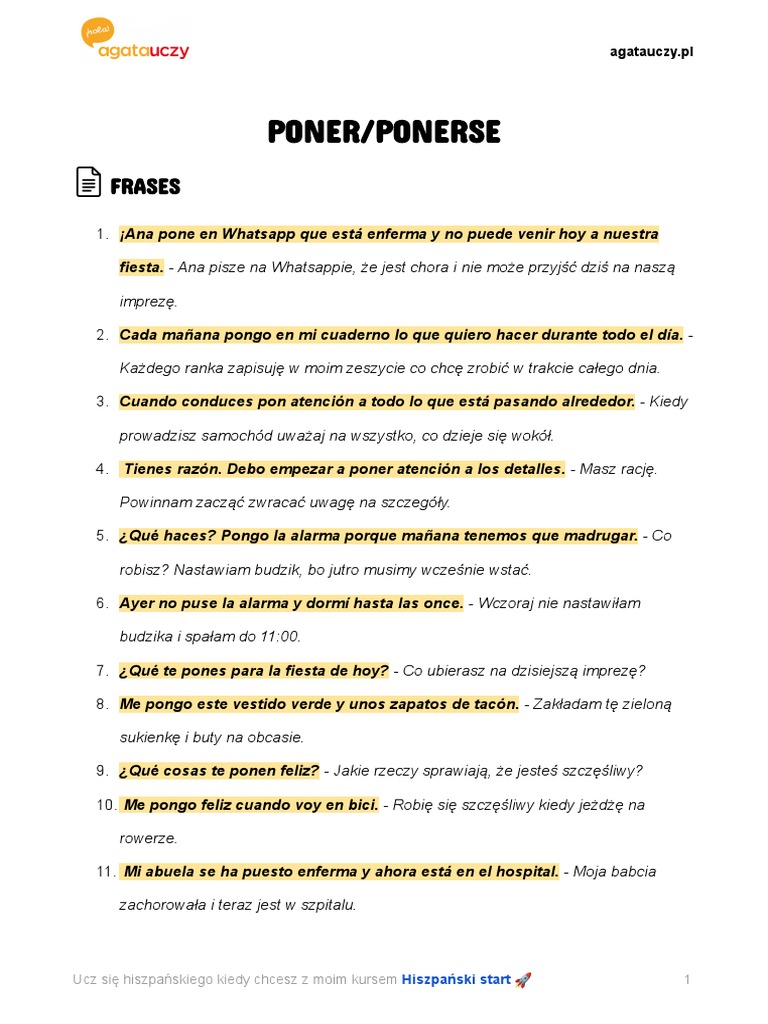15.11.2021-Poner Ponerse | PDF