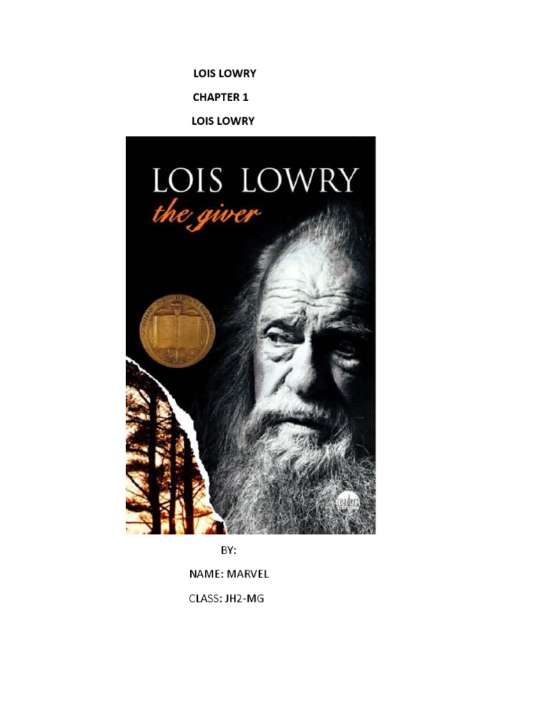 Jonas's Journey in The Giver: Chapter 1 | PDF | The Giver