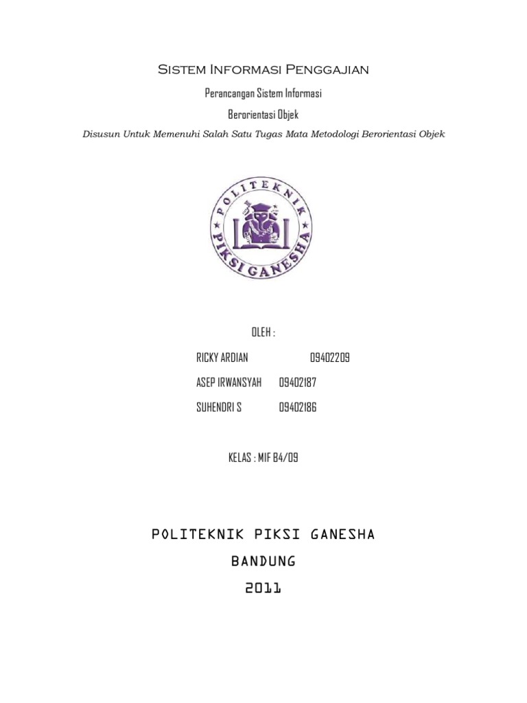 Makalah Sistem Informasi Penggajian | PDF