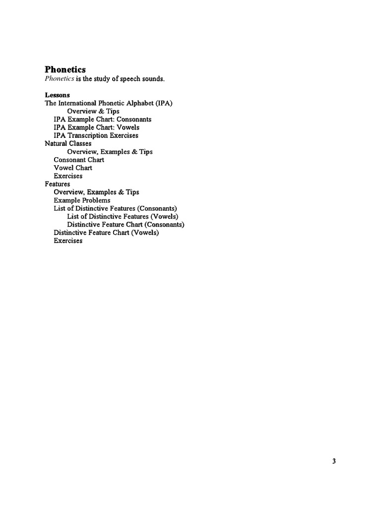 IPA Study Guide for Phonetics | PDF | Consonant | Vowel