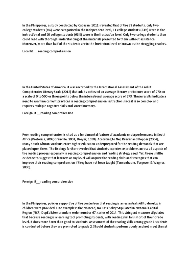 Inbound 3018939321614417456 | PDF | Reading Comprehension | Cognition Inbound 3018939321614417456 | PDF | Reading Comprehension | Cognition