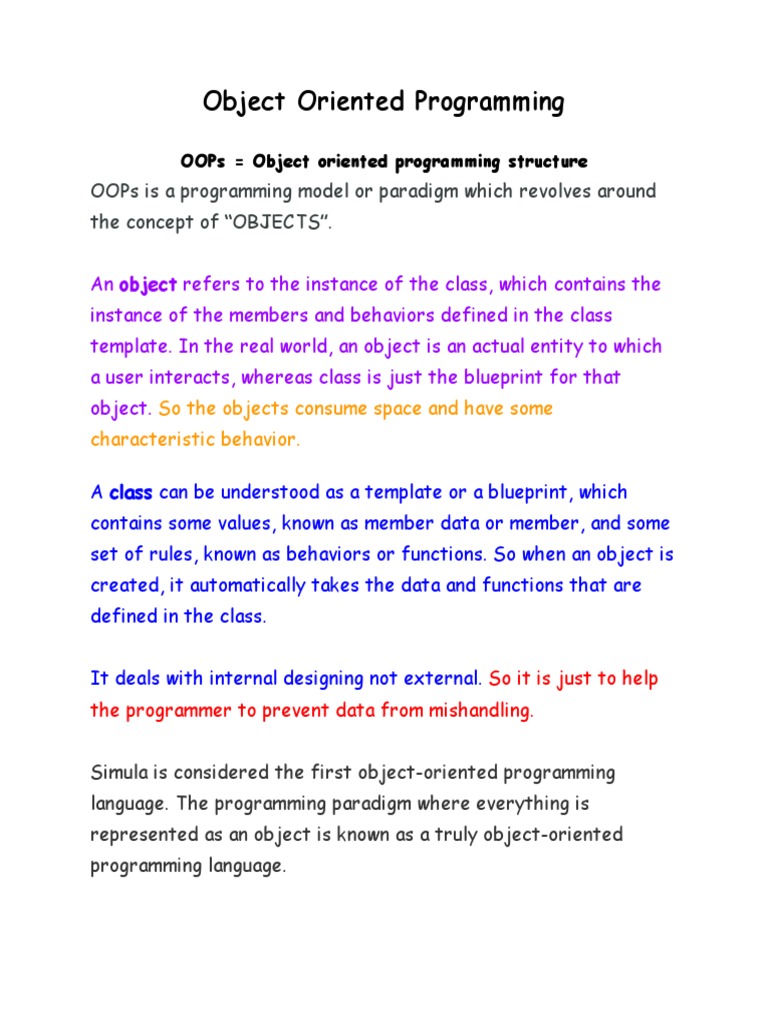 Object Oriented Programmings Pdf Descargar Gratis Pdf Inheritance Object Oriented 