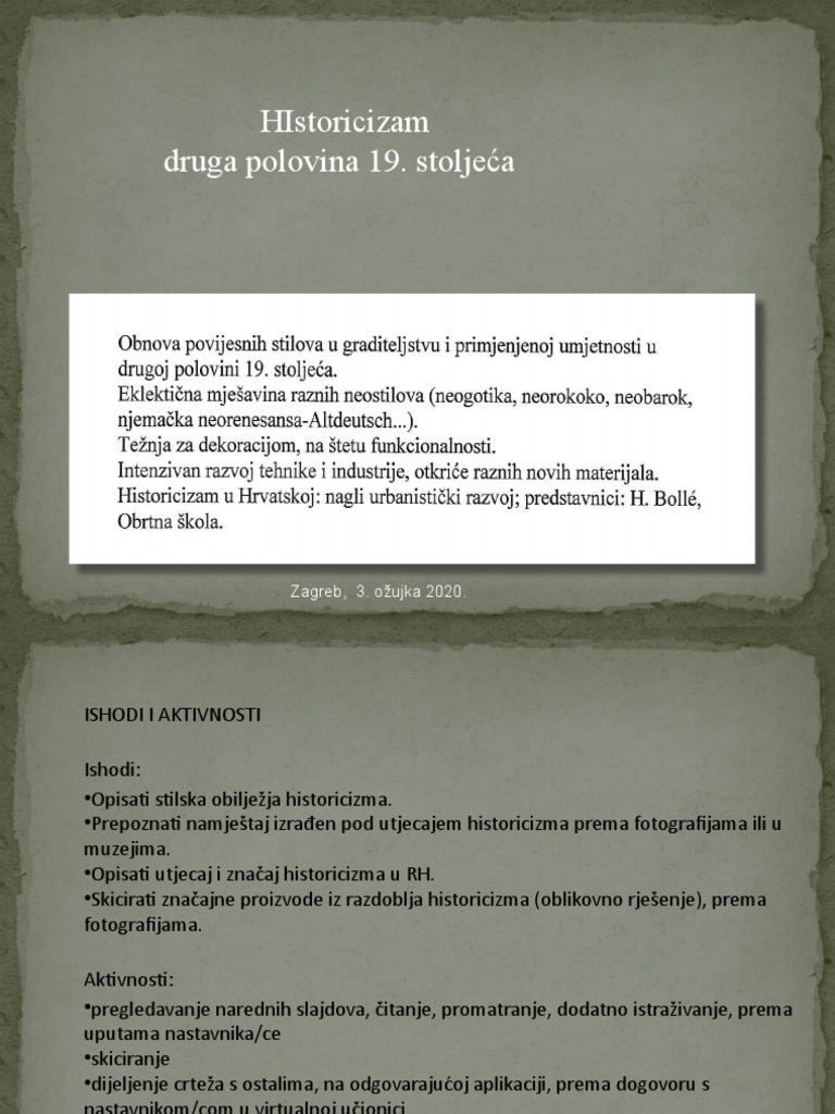 DTR Historicizam 003 4raz | PDF