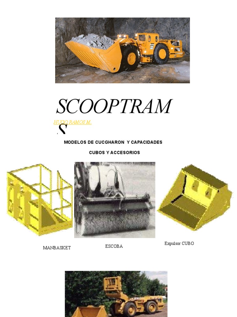 Capacidades y Modelos de Scooptram | PDF | Tren | Minería