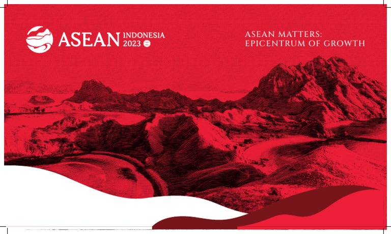 Asean Indonesia 2023 - Small Backdrop (Red Background) | PDF