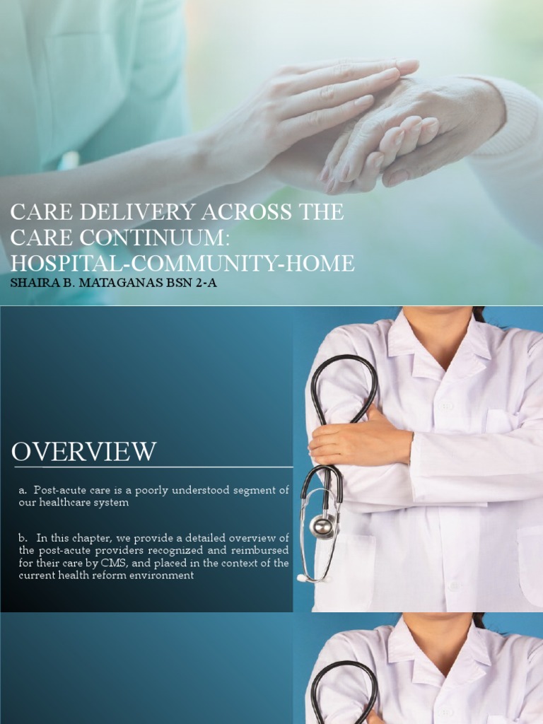 Care Delivery Across The Care Continuum | PDF | Health Care | Patient