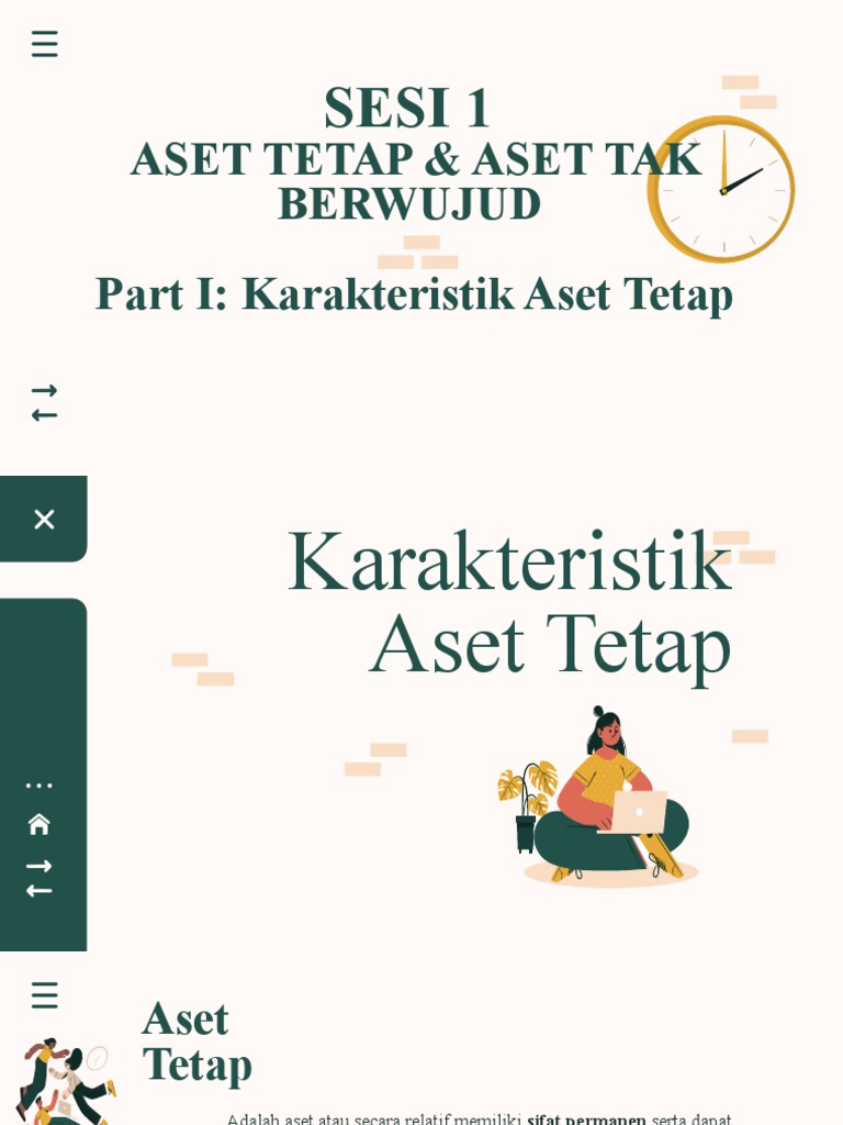 KARAKTERISTIK ASET TETAP. PPT | PDF