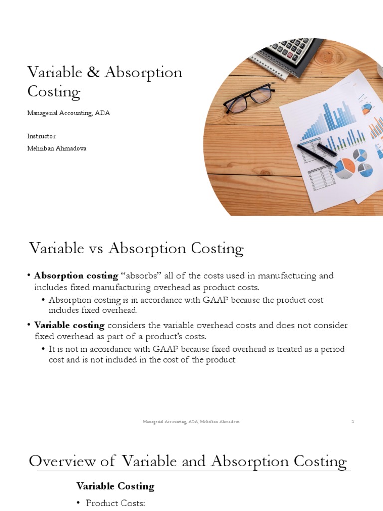 7 Variable Absorption Costing | PDF | Cost Of Goods Sold | Inventory