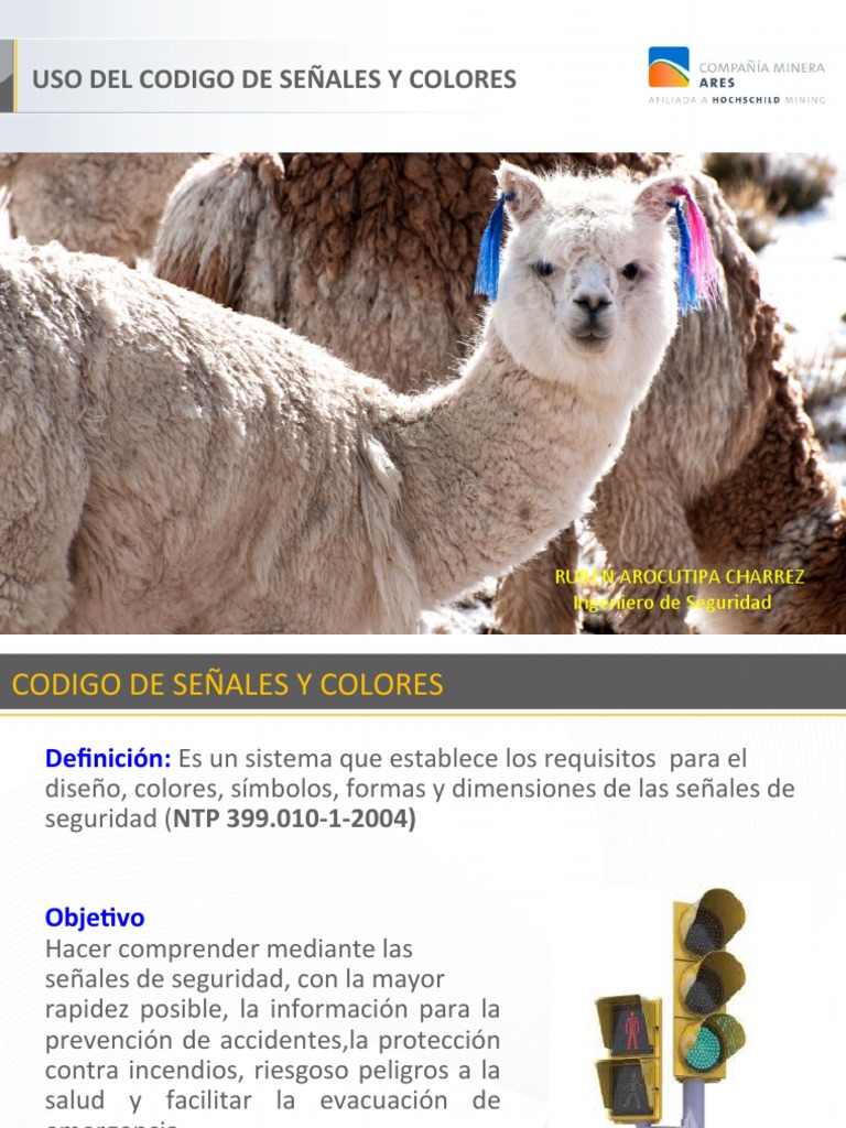 Uso Del Codigo de Señales y Colores | PDF | Gases