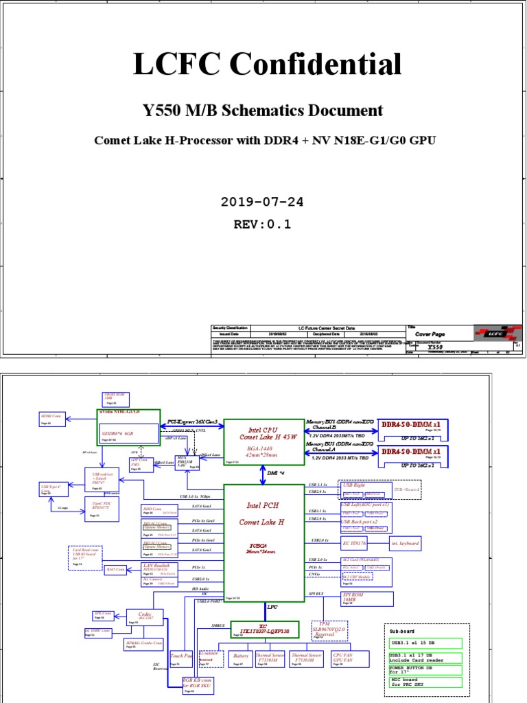 Lenovo Legion 5 15IMH05 Nm-C911 REV1.0 | PDF | Solid State Drive | Usb
