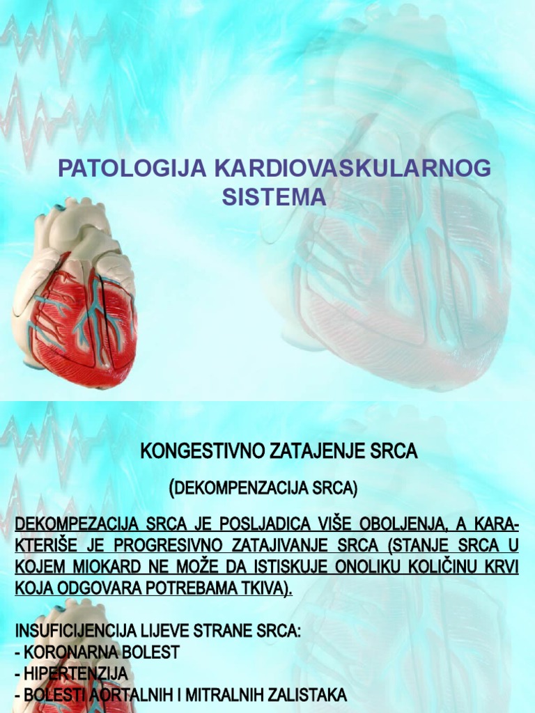 Patologija Kardiovaskularnog Sistema I | PDF