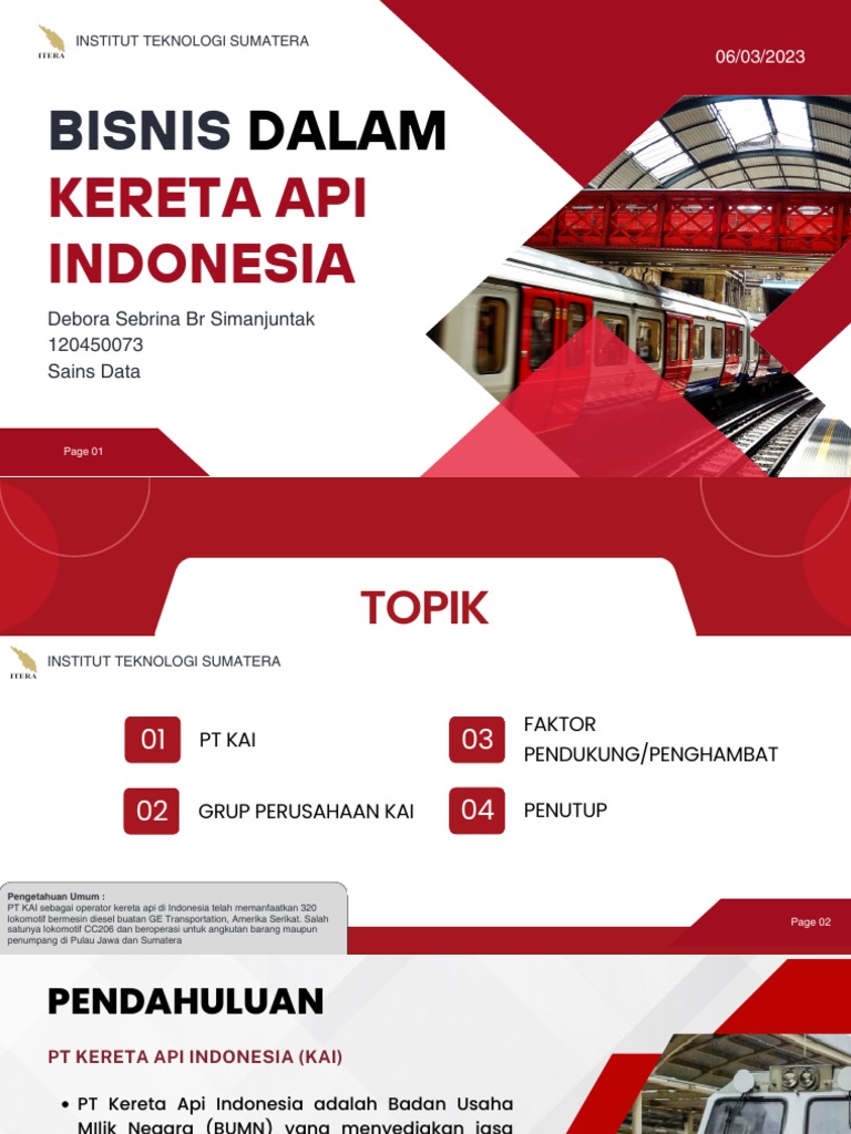 Pengembangan Bisnis Kereta Api Pdf