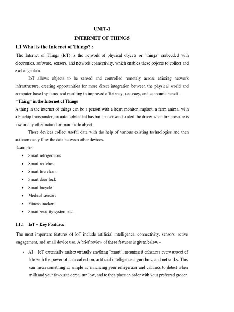 Emerging Technology For Engineering All Unit Notes | PDF | Cloud ...