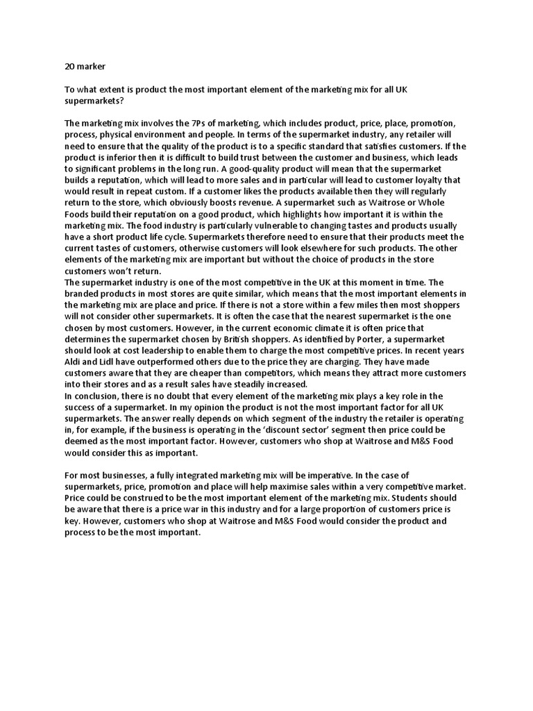 20 Marker | Download Free PDF | Retail | Supermarket