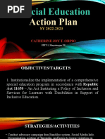 SNED Implementation Plan | PDF | Individualized Education Program ...