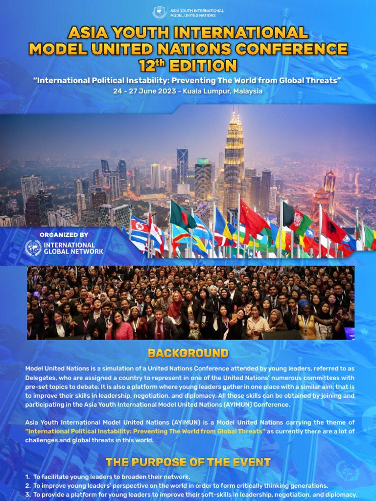 AYIMUN 2023: Youth Leadership Conference | PDF