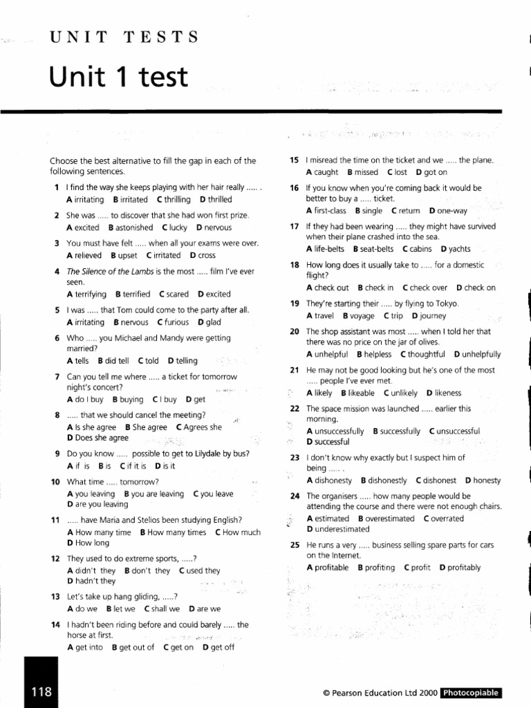 15 Exams Use of English FCE | PDF