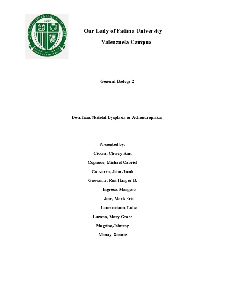 A Case Report On Achondroplasia Insights Into The Genetic Condition