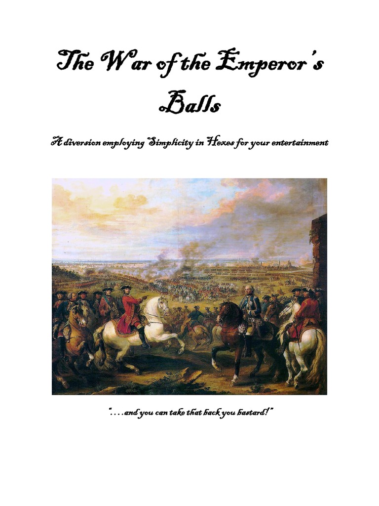 The Emperor's Balls v4 PDF | PDF | Cavalry | Infantry