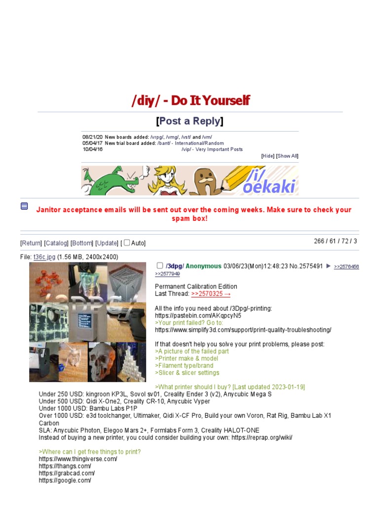 3dpg - Do It Yourself | PDF | Extrusion | Printer (Computing)