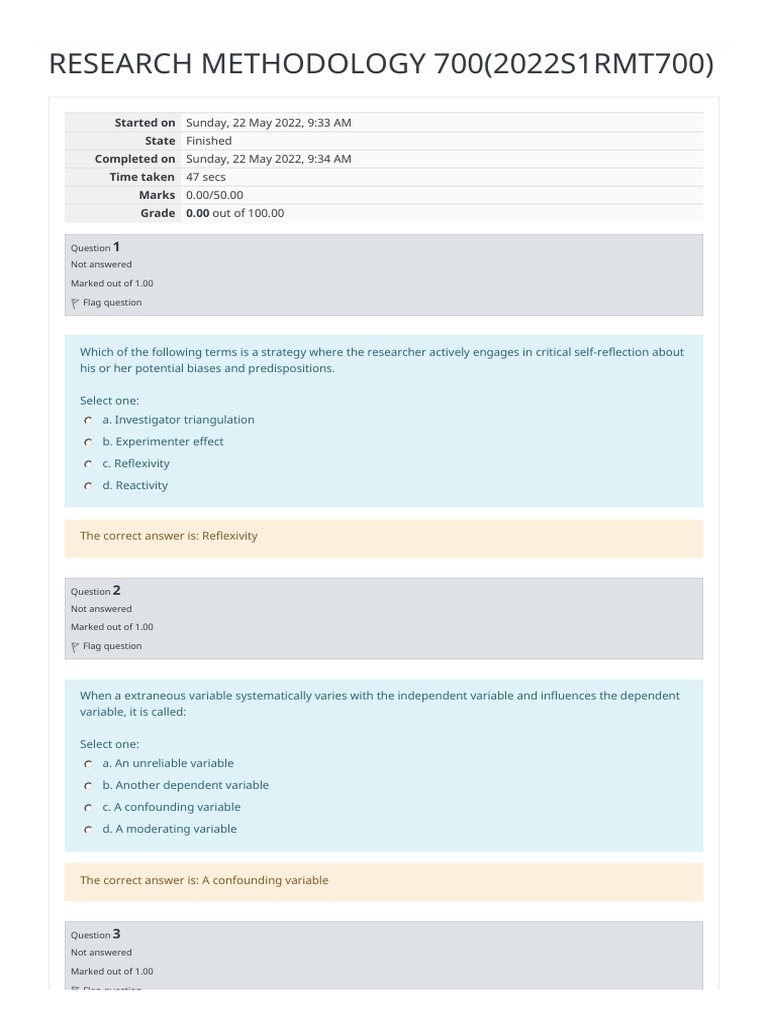 2022 - Research Methodology 700 - CA Test 2 Review Questions | Download ... 2022 - Research Methodology 700 - CA Test 2 Review Questions | Download ...