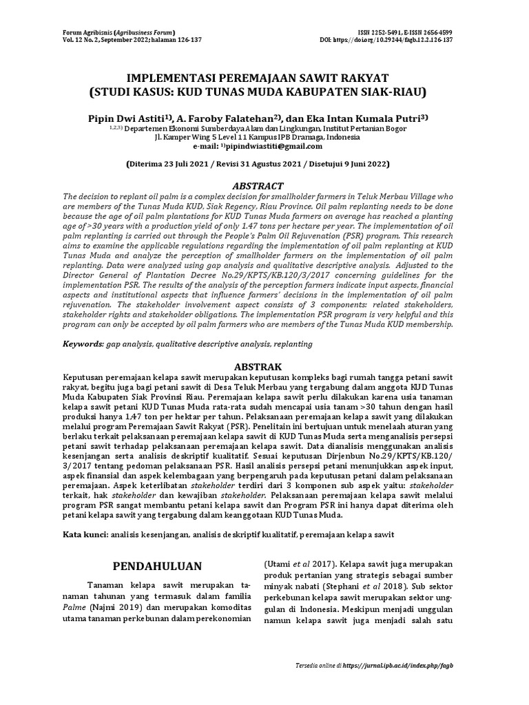 36648-Article Text-190123-1-10-20220930 PDF | PDF | Pertanian ...