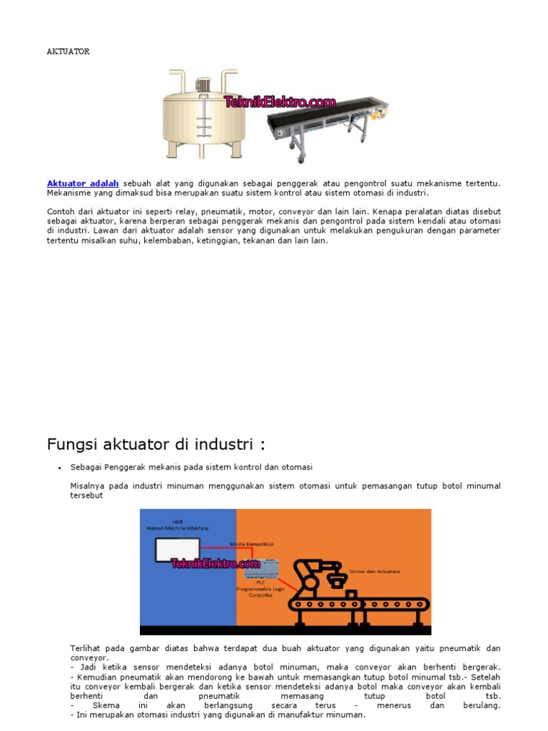 AKTUATOR | PDF